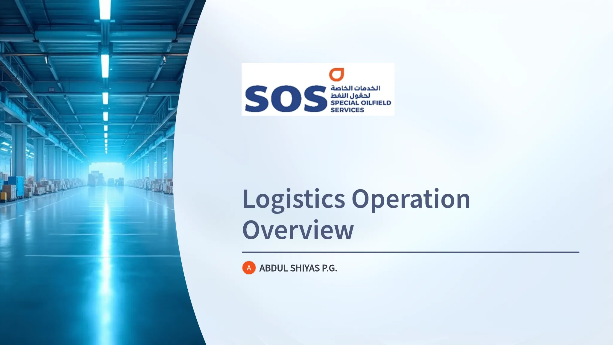 Logistics Operation Overview